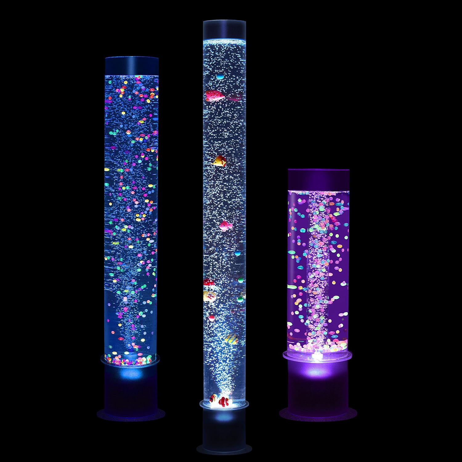 Sensory LED Bubble Tube Tower - Sensory Room Planner